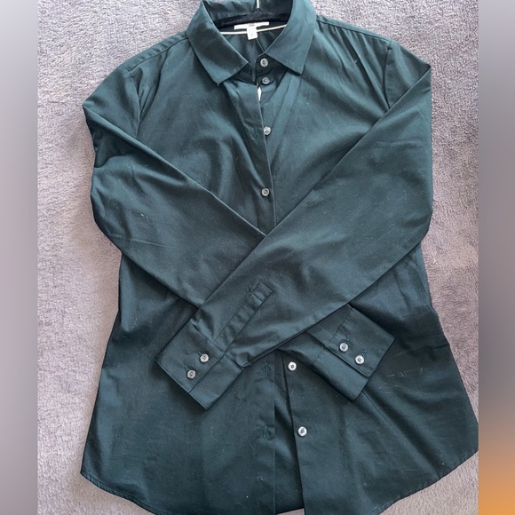Express | Tops | Ultimate Essential Button Down Shirt Fitted | Poshmark